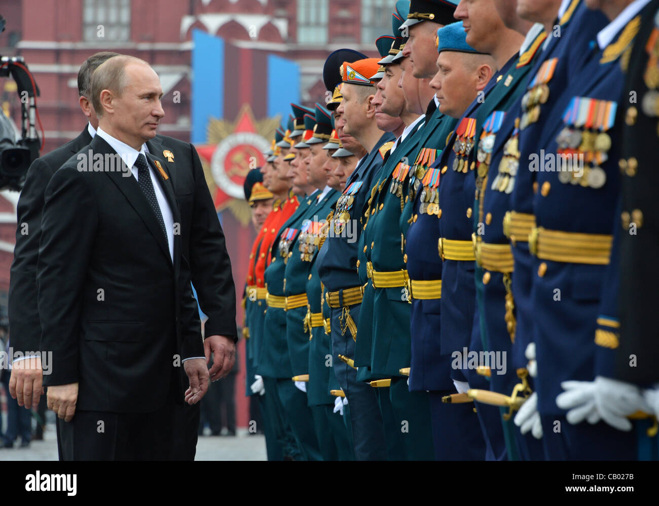 Vladimir putin red army hi-res stock photography and images - Alamy