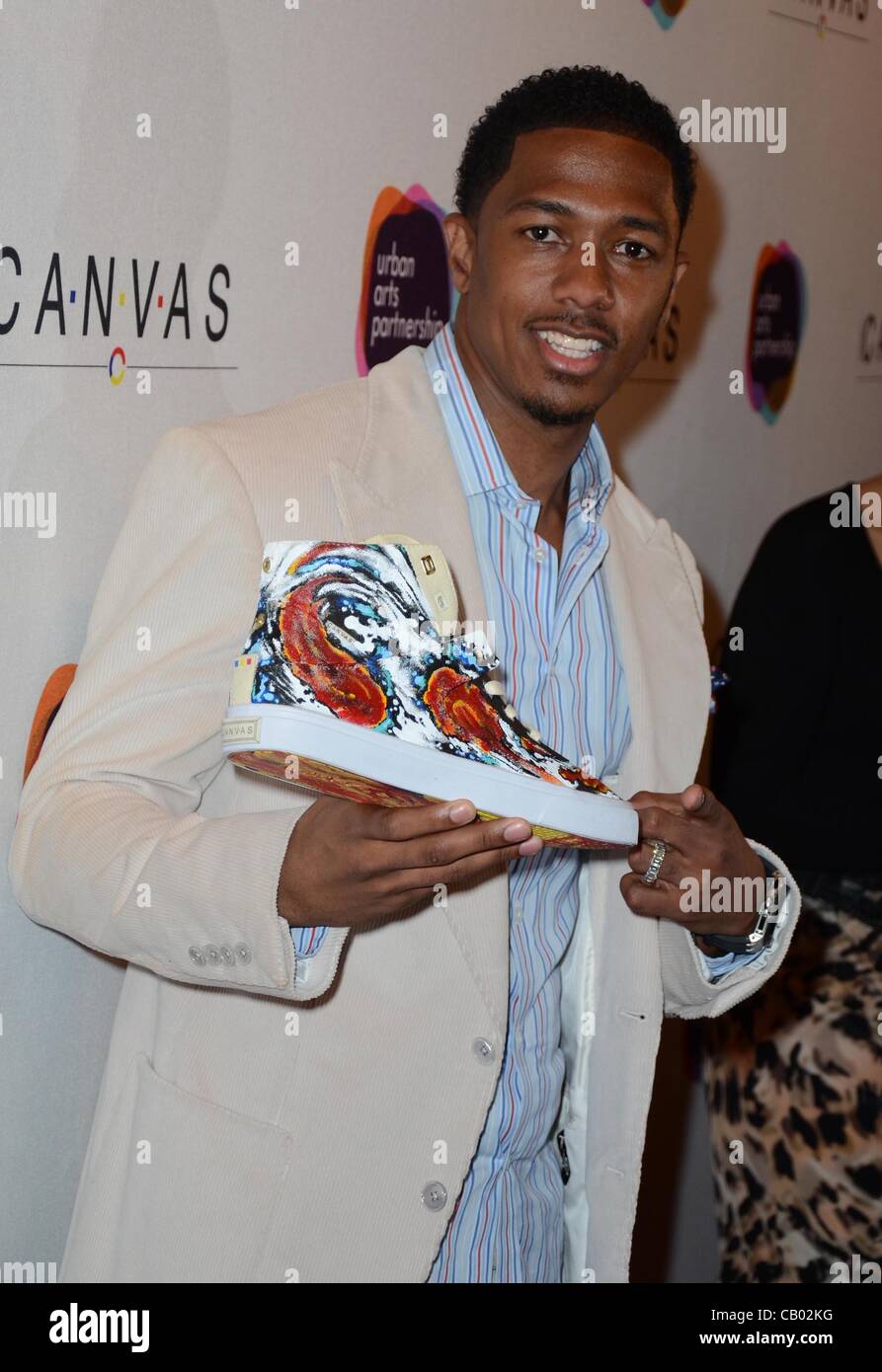 New York, USA. Nick Cannon at arrivals for Project Canvas Exhibition ...