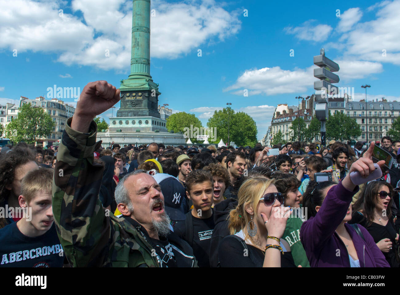 Pot protests hi-res stock photography and images - Alamy