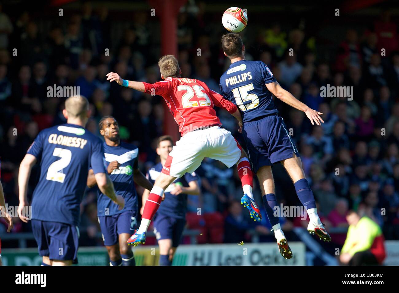 12.05.2012 Crewe, England. Southend United F.C.'s English defender Mark ...