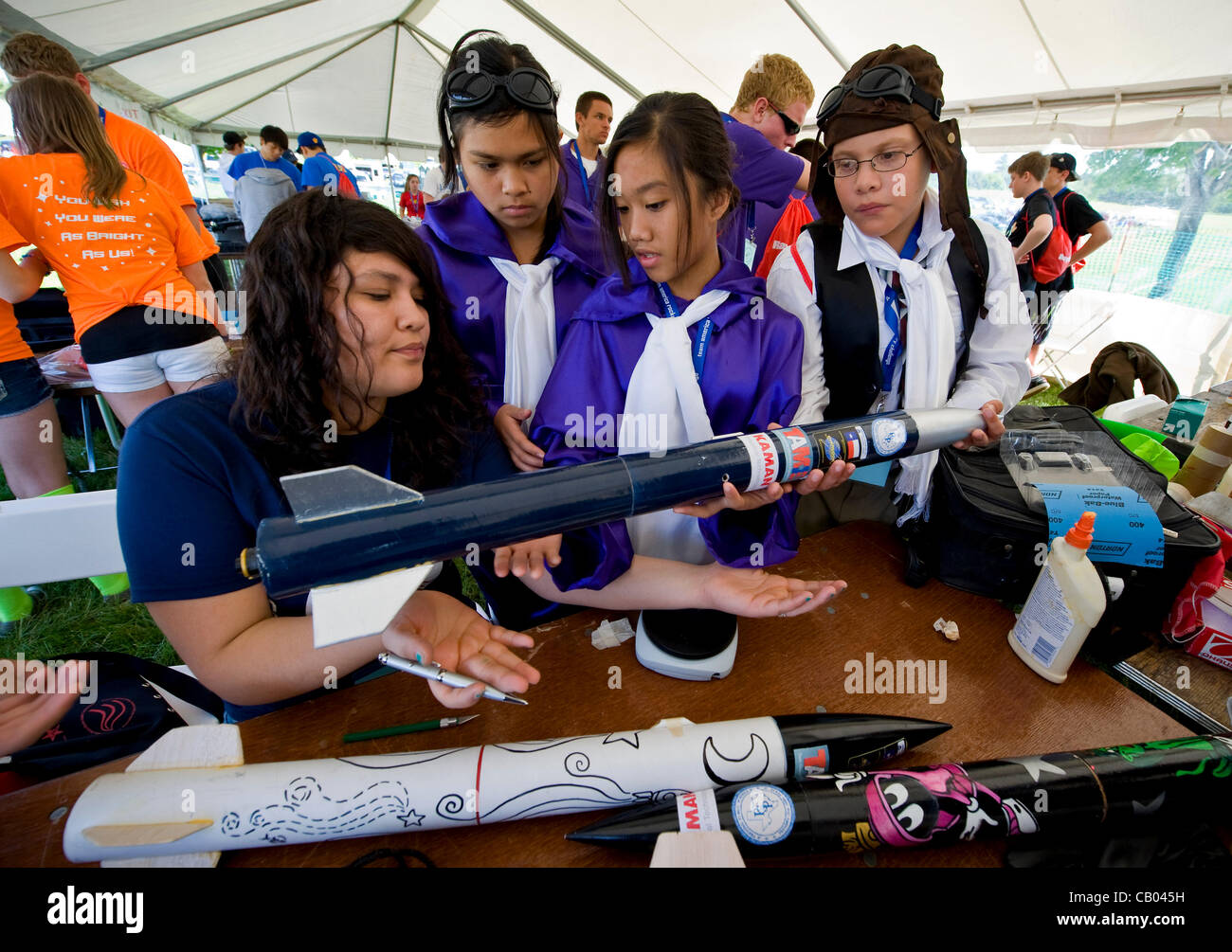 Team america rocketry challenge hi-res stock photography and images - Alamy