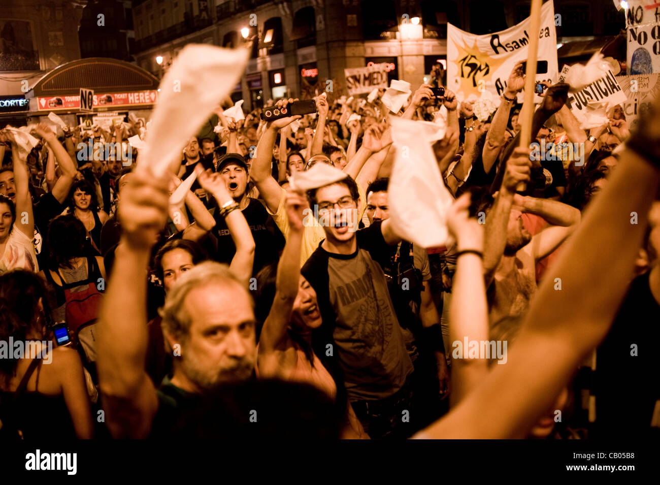 Spain 15M indignados movement sets new protests on its first ...