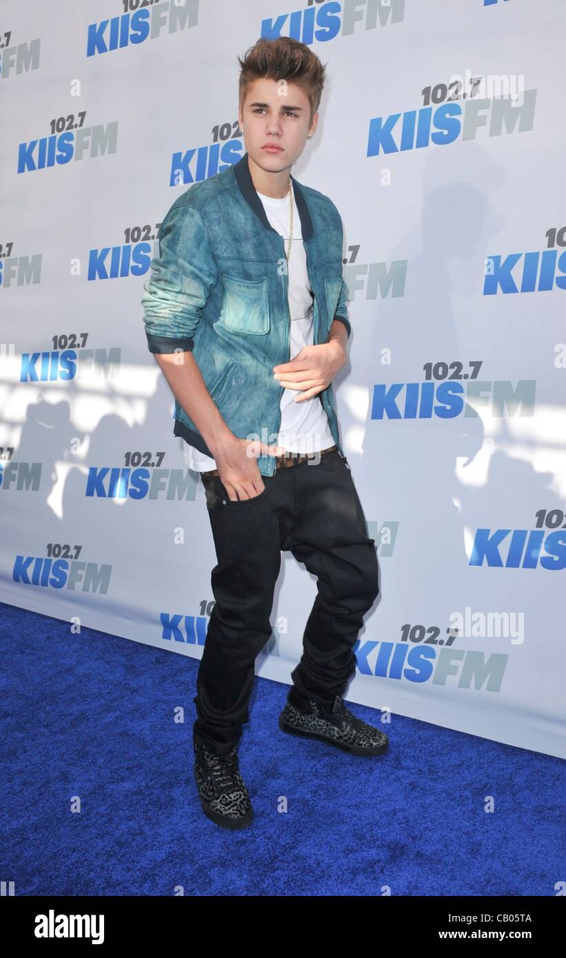 Justin Bieber at arrivals for KIIS FM WANGO TANGO 2012 - ARRIVALS, The ...