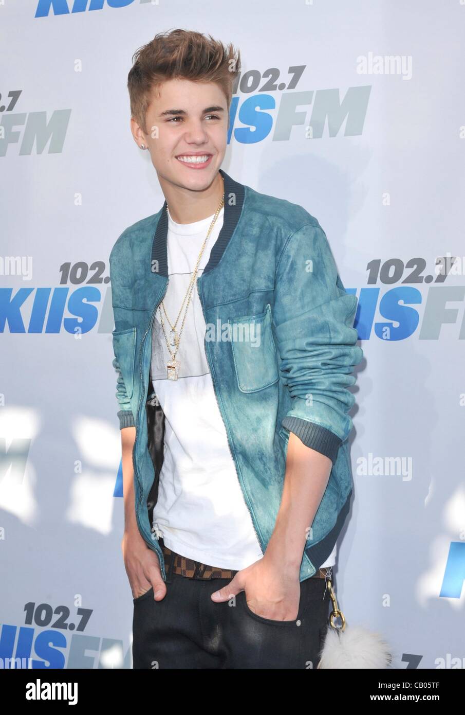 Justin Bieber at arrivals for KIIS FM WANGO TANGO 2012 - ARRIVALS, The ...