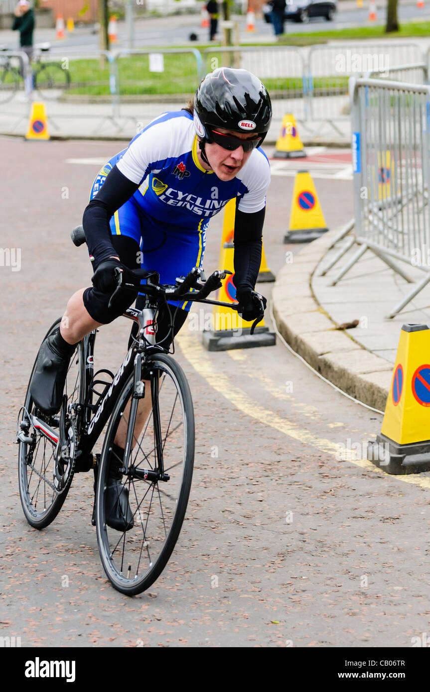 Belfast, 15/05/2012 - Fiona Cook from Leinster taking part in the ...