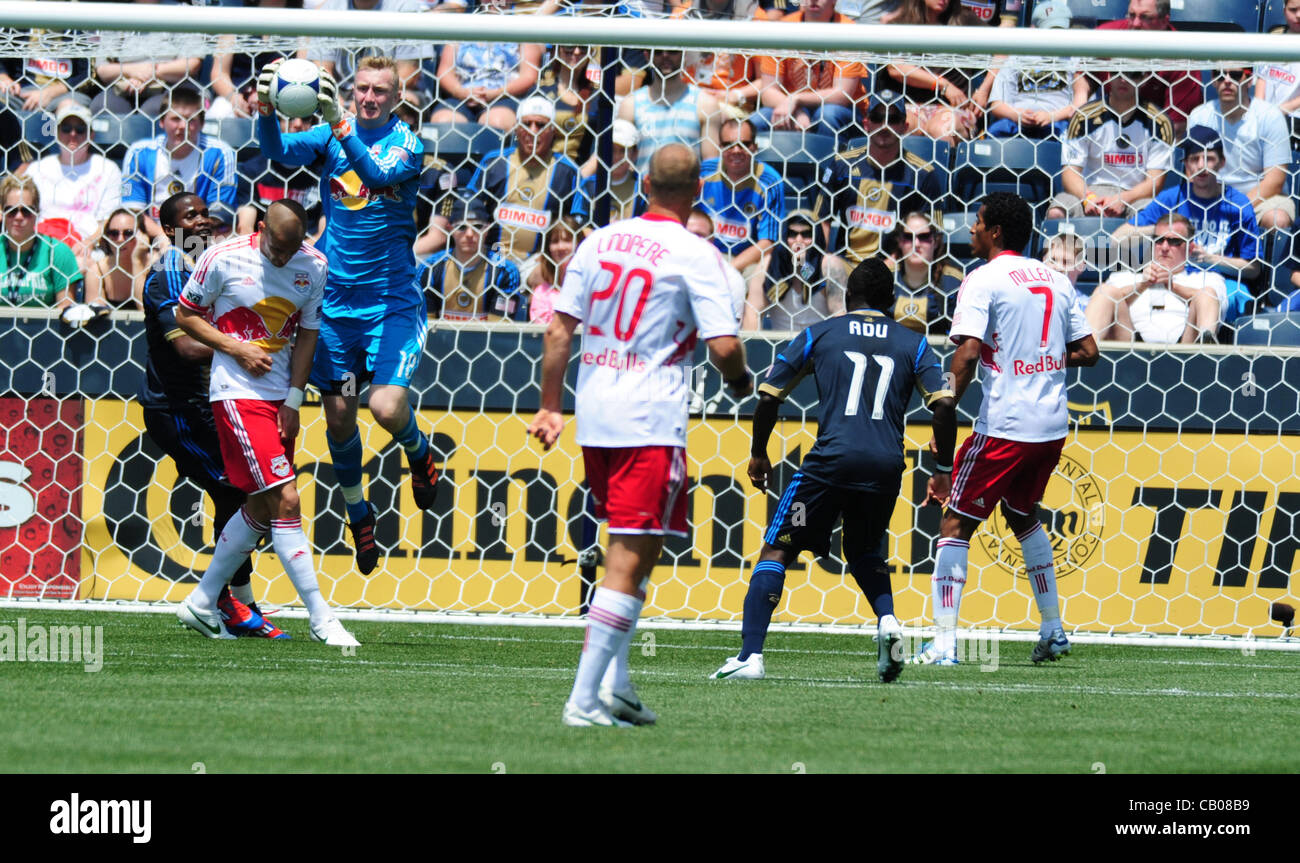 May 13, 2012 - Chester, Pennsylvania, U.S - Red Bull Goal Keeper, RYAN ...