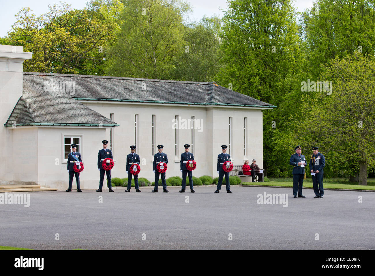 Air Chief Marshal Sir Joe French & Group Captain T J O'Brien and RAF ...