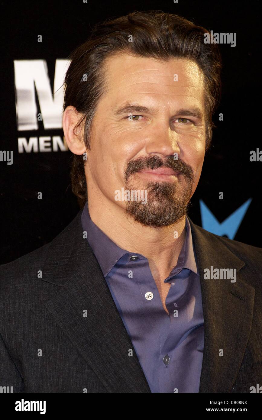 May 13, 2012 - Madrid, Spain - Actor Josh Brolin attends the Men in ...