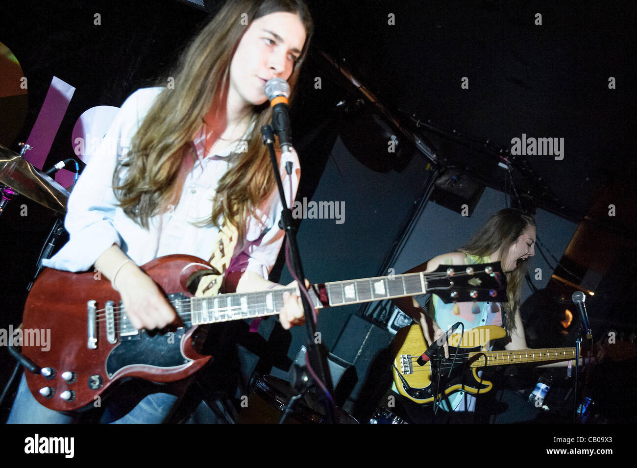 Haim plays Audio , Brighton on 12th May 2012 as part of The Great ...