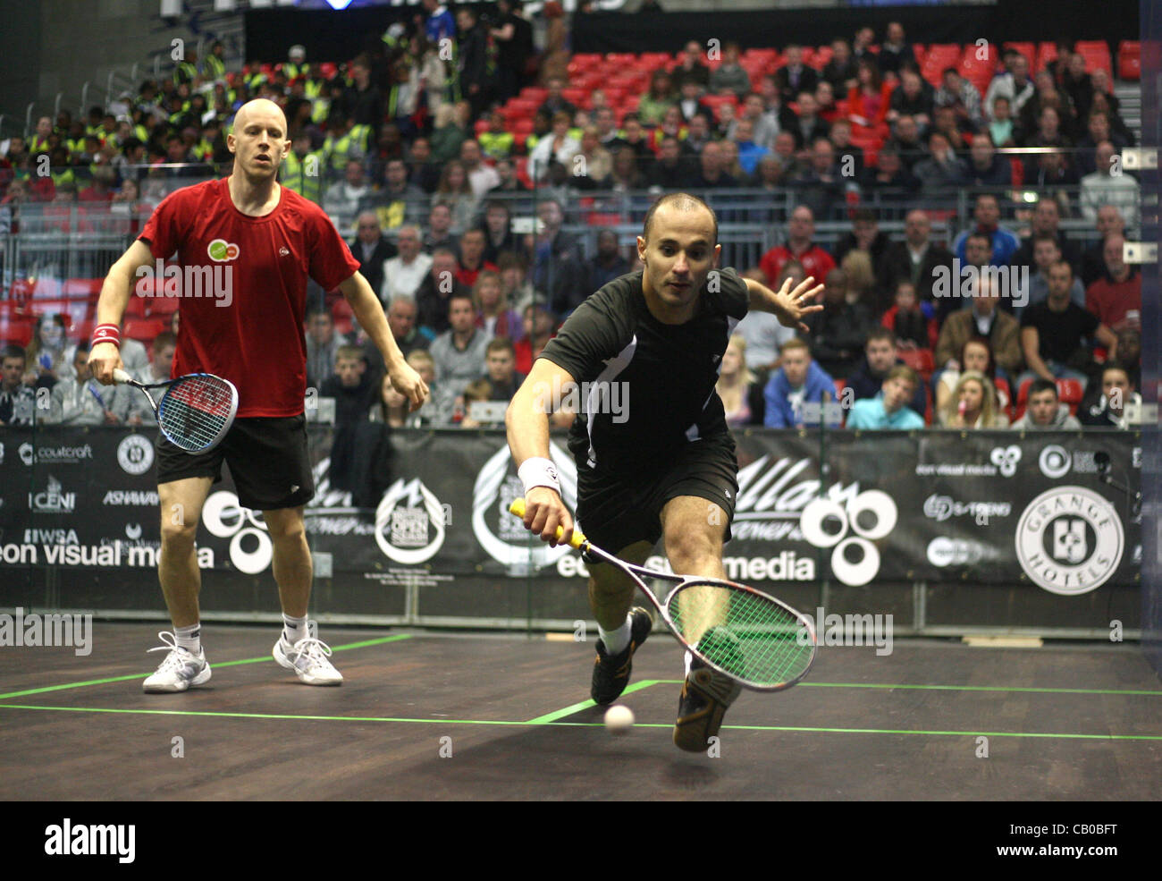 14.05.2012 The O2, London, England. Mohd Ali Anwar Reda (EGY) in action ...