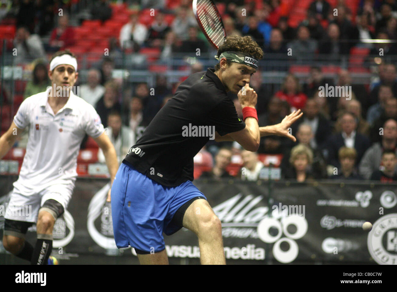 14.05.2012 The O2, London, England. Cameron Pilley (AUS) in action ...