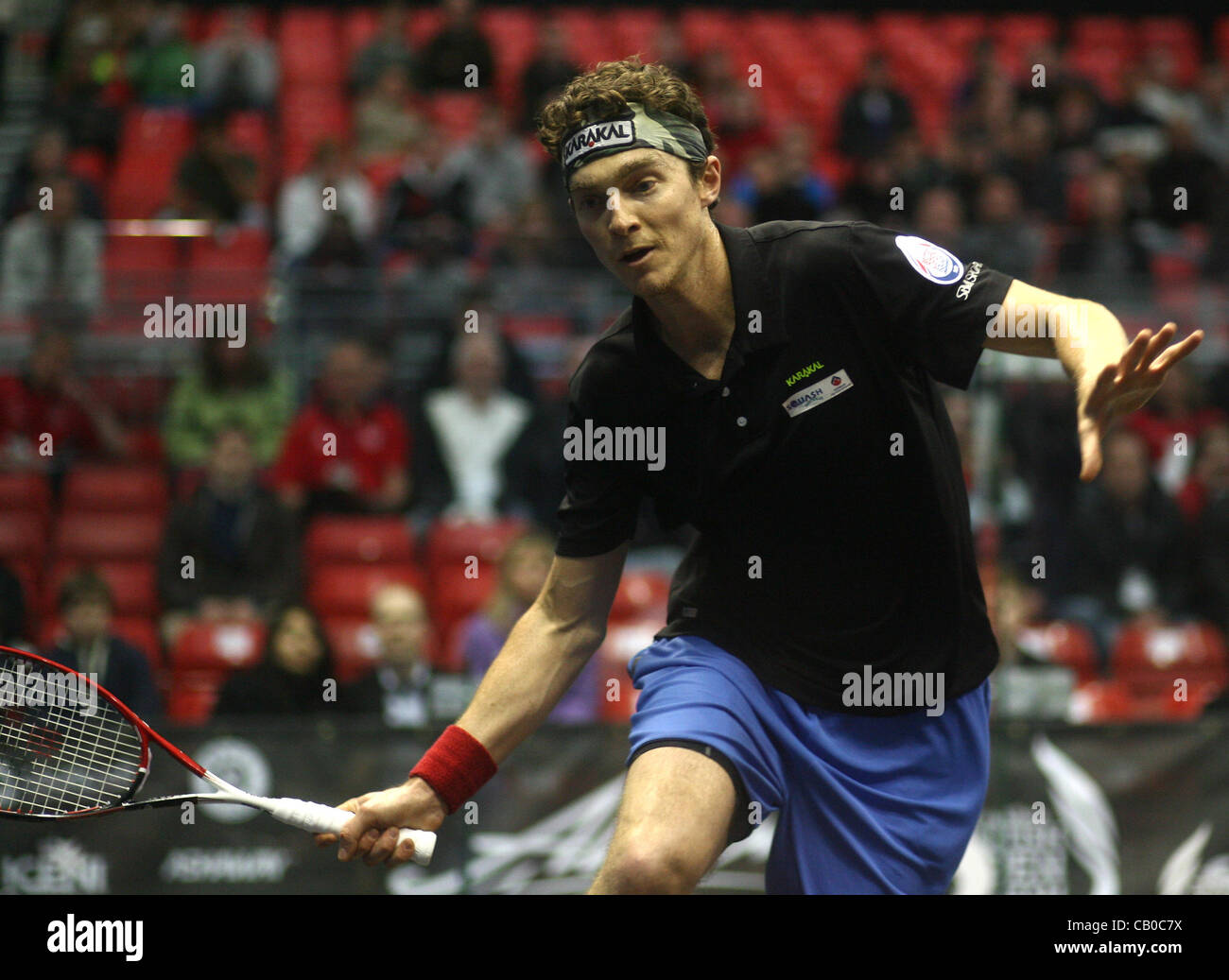 14.05.2012 The O2, London, England. Cameron Pilley (AUS) in action ...