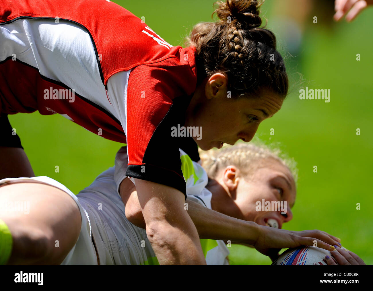 13.05.2012 London, England. England Women v Canada Women. England's ...
