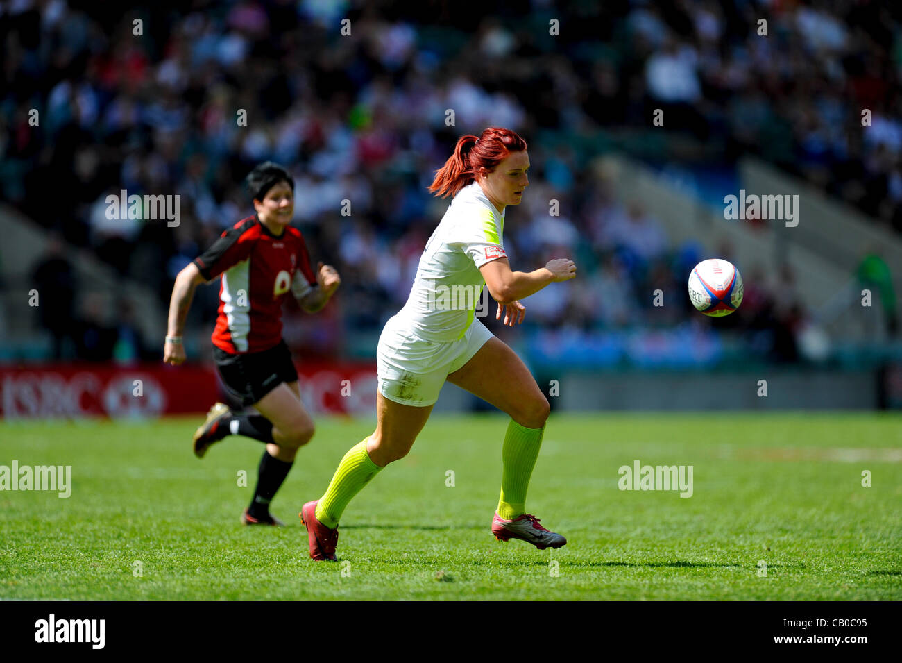 13.05.2012 London, England. England Women v Canada Women.England's ...