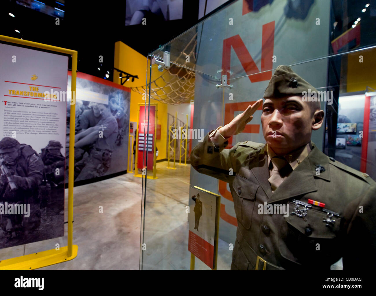 May 14, 2012 - Triangle, VA, USA - A gallery inside the National Museum ...