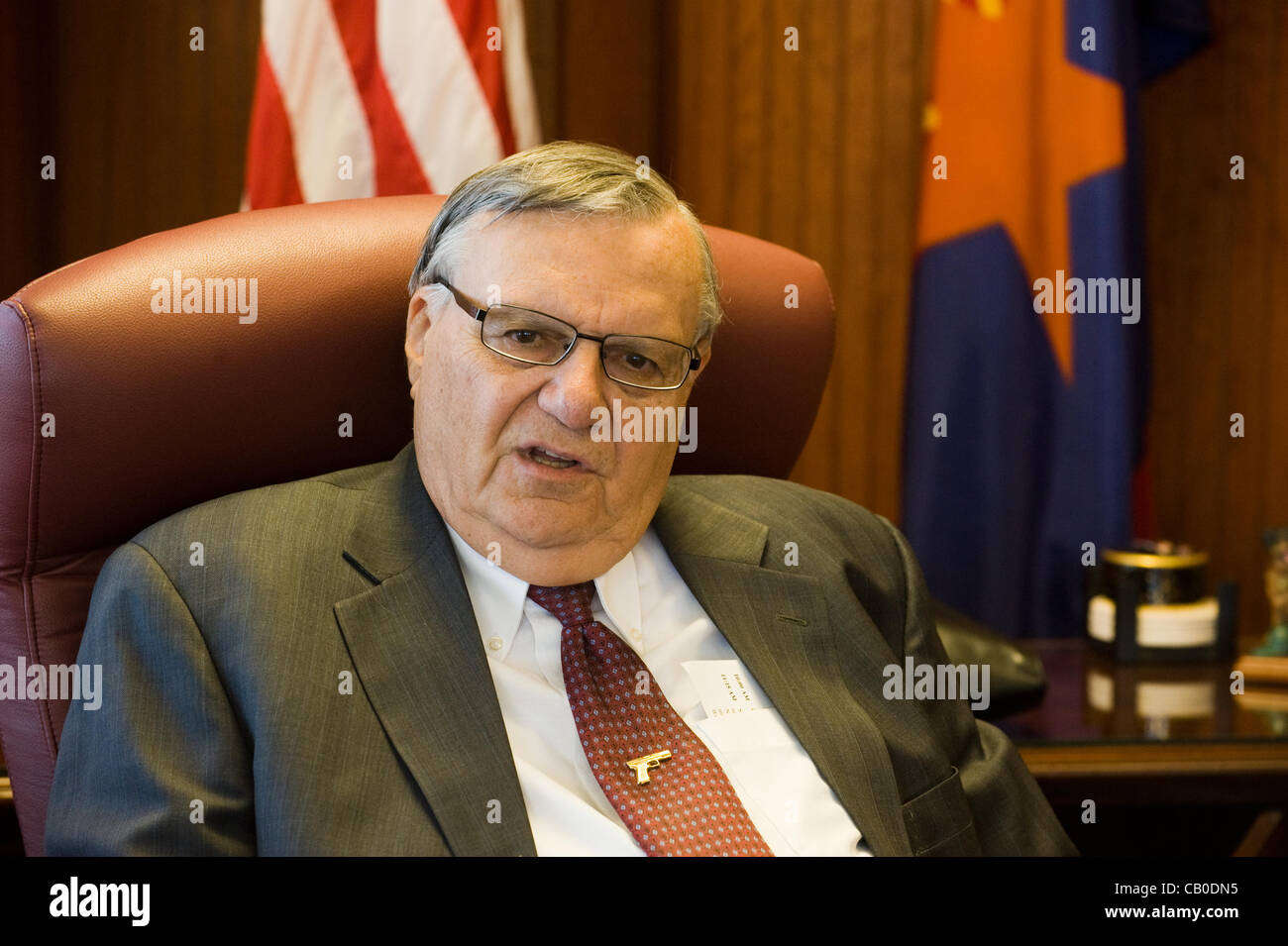Dec. 6, 2011 - Phoenix, Arizona, U.S - Maricopa County Sheriff Joe ...