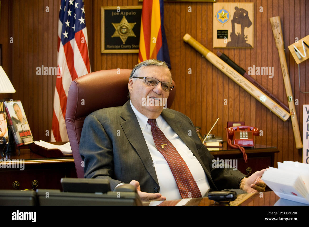 Dec. 6, 2011 - Phoenix, Arizona, U.S - Maricopa County Sheriff Joe ...