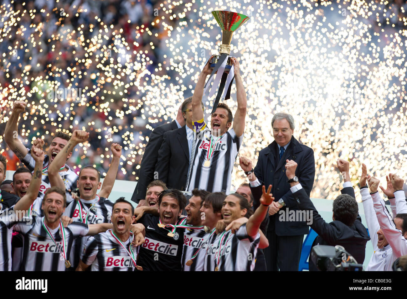 Juventus alessandro del piero team hi-res stock photography and images ...