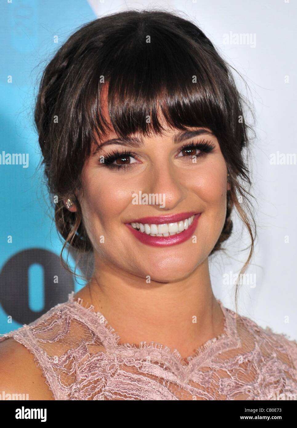 Lea Michele at arrivals for FOX Network Upfronts Presentation 2012 ...