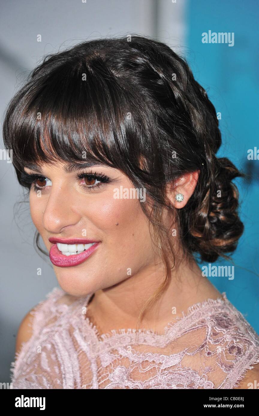 Lea Michele at arrivals for FOX Network Upfronts Presentation 2012 ...