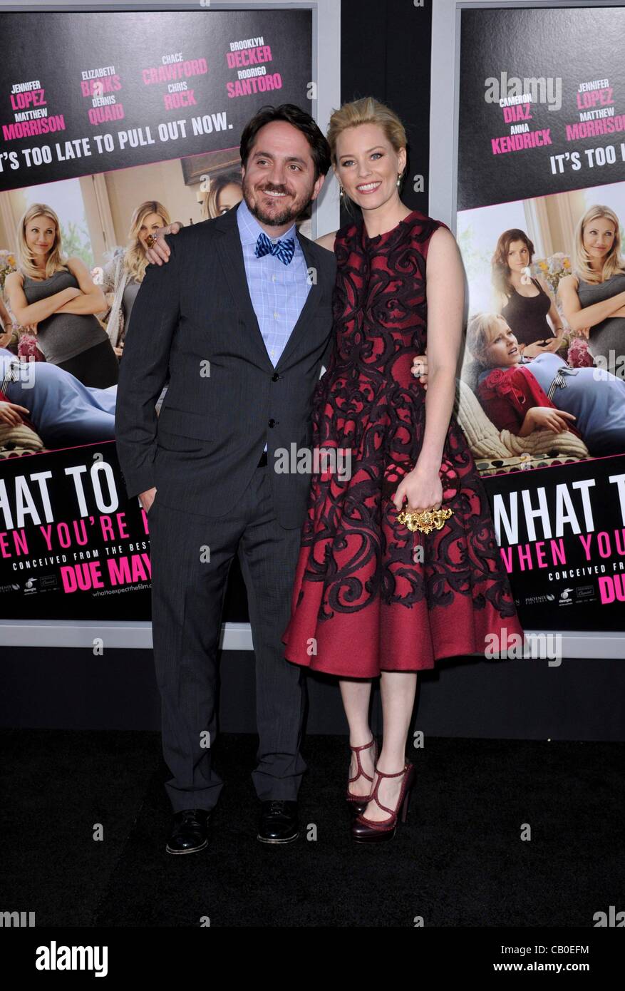 Ben Falcone, Elizabeth Banks at arrivals for WHAT TO EXPECT WHEN YOU’RE ...