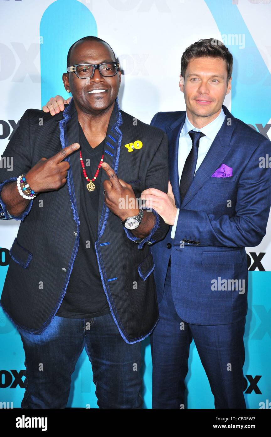 Randy Jackson, Ryan Seacrest at arrivals for FOX Network Upfronts ...