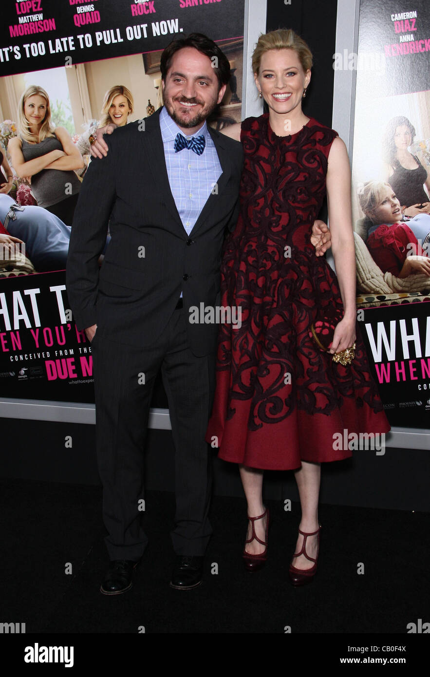 BEN FALCONE & ELIZABETH BANKS WHAT TO EXPECT WHEN YOU'RE EXPECTING. LOS ...