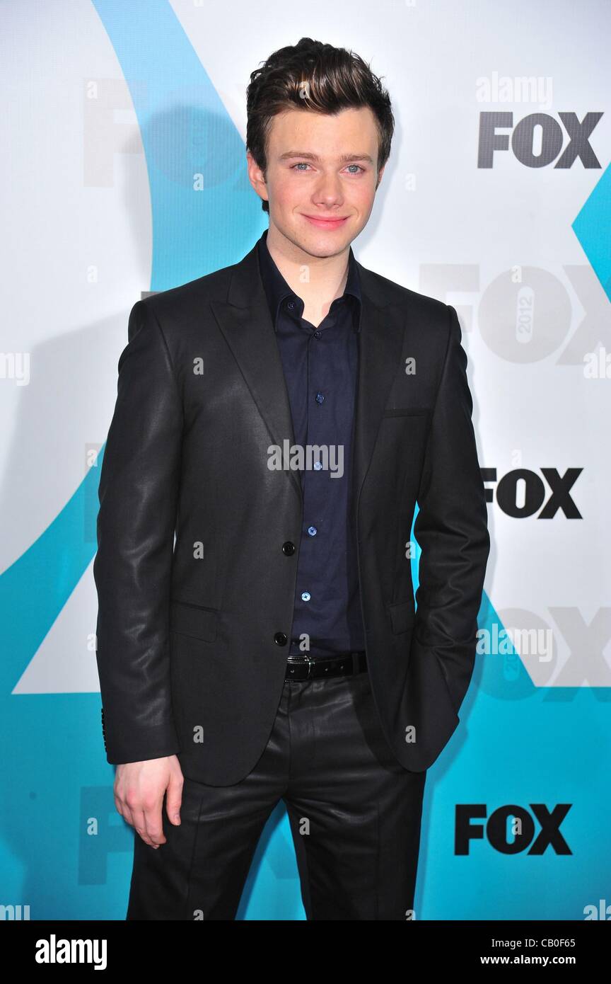 Chris Colfer at arrivals for FOX Network Upfronts Presentation 2012 ...
