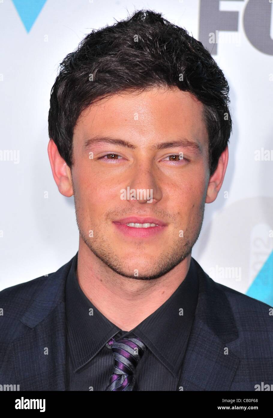 Cory Monteith at arrivals for FOX Network Upfronts Presentation 2012 ...