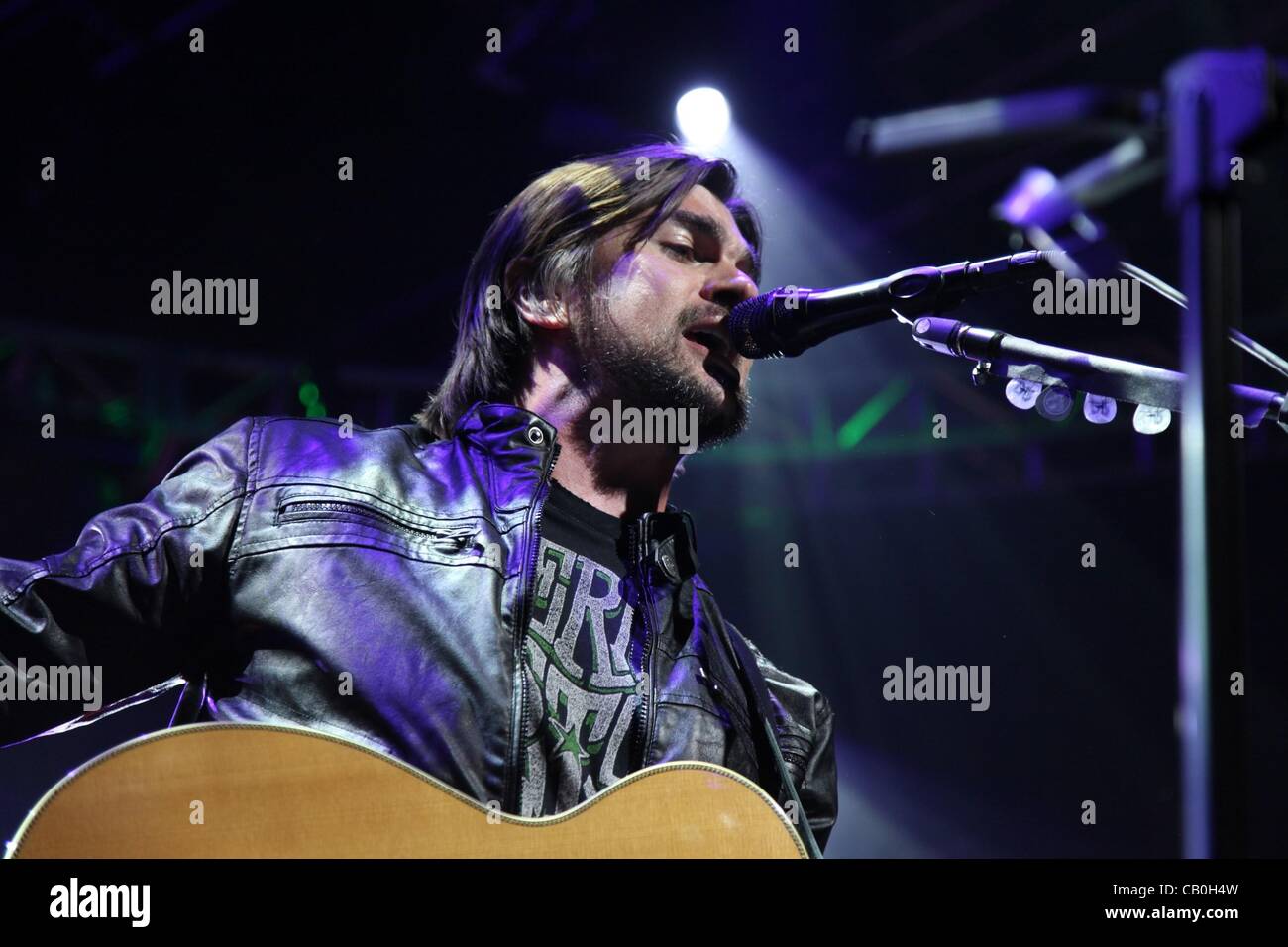 Juanes on stage for Juanes Univision Radio Private Concert Series Live ...