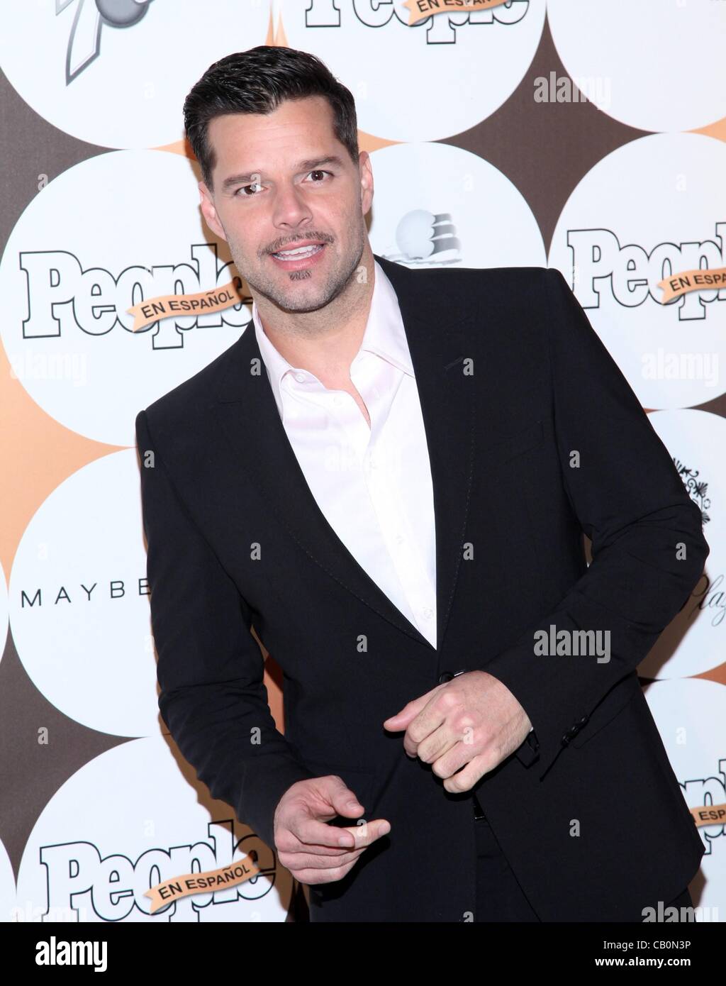 Ricky Martin at arrivals for People en Espanol's 16th Annual 50 Most ...