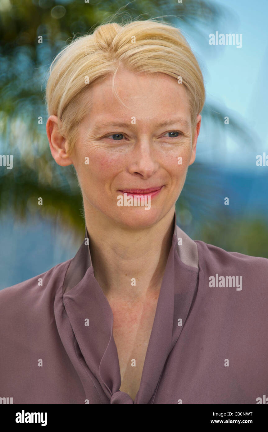 Actress Tilda Swinton at photocall for film 'Moonrise Kingdom' at the ...