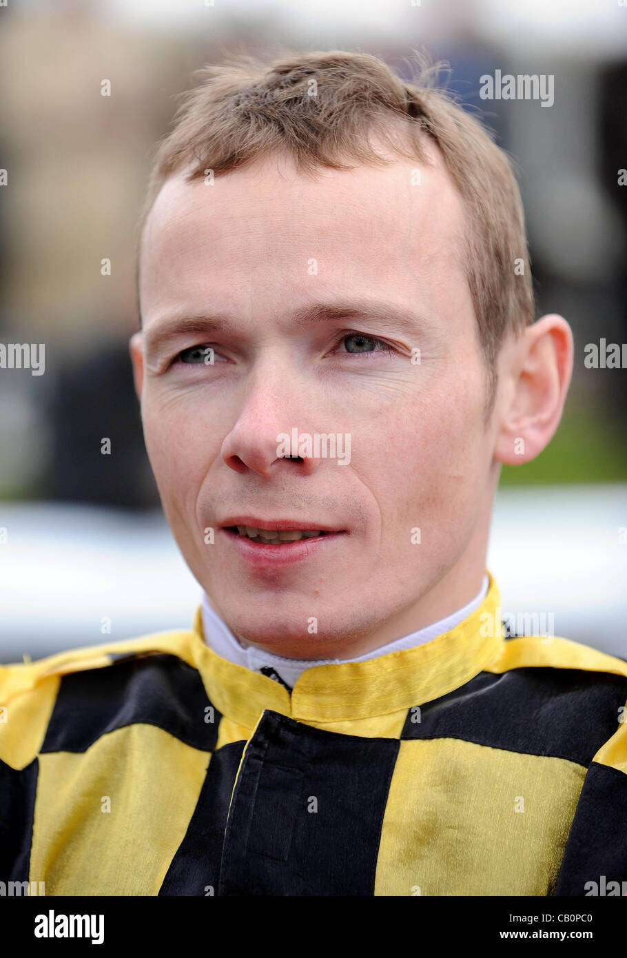 JAMIE SPENCER JOCKEY JOCKEY YORK RACECOURSE YORK ENGLAND 16 May 2012 ...