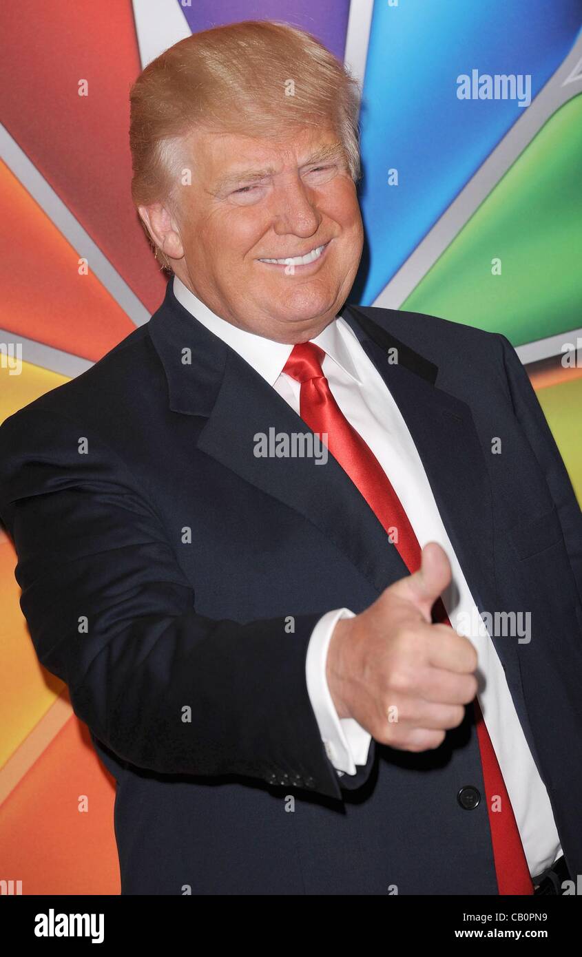 Donald Trump at arrivals for NBC Network Upfronts Presentation 2012 ...