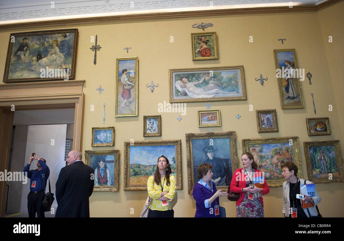 May 16, 2012 - Philadelphia, PA, U.S - The Barnes Foundation opens in ...