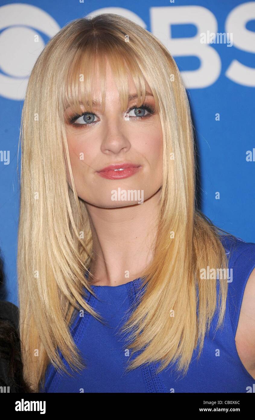 Beth Behrs at arrivals for CBS Network Upfronts Presentation 2012 ...