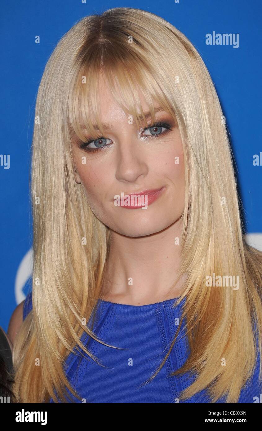 Beth Behrs at arrivals for CBS Network Upfronts Presentation 2012 ...