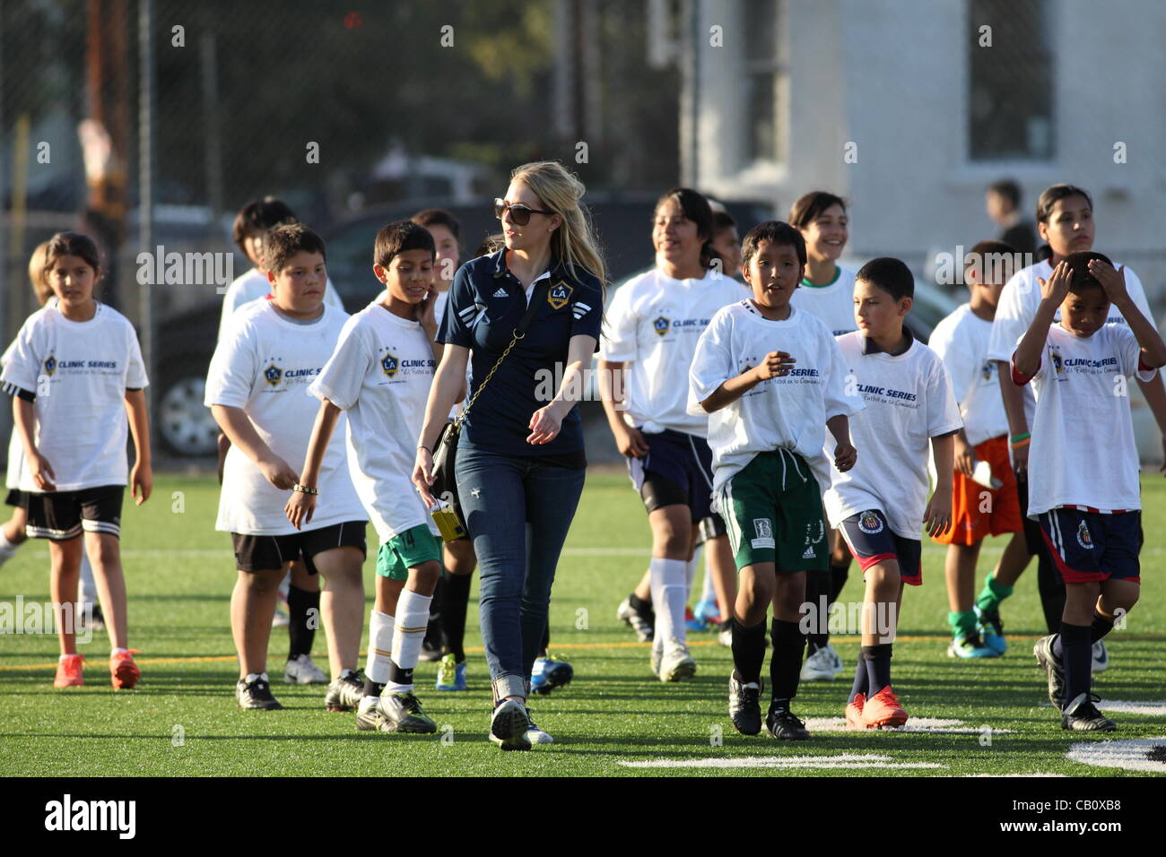 PASADENA, CALIFORNIA, - MAY 16, 2012 – The LA Galaxy soccer club ...