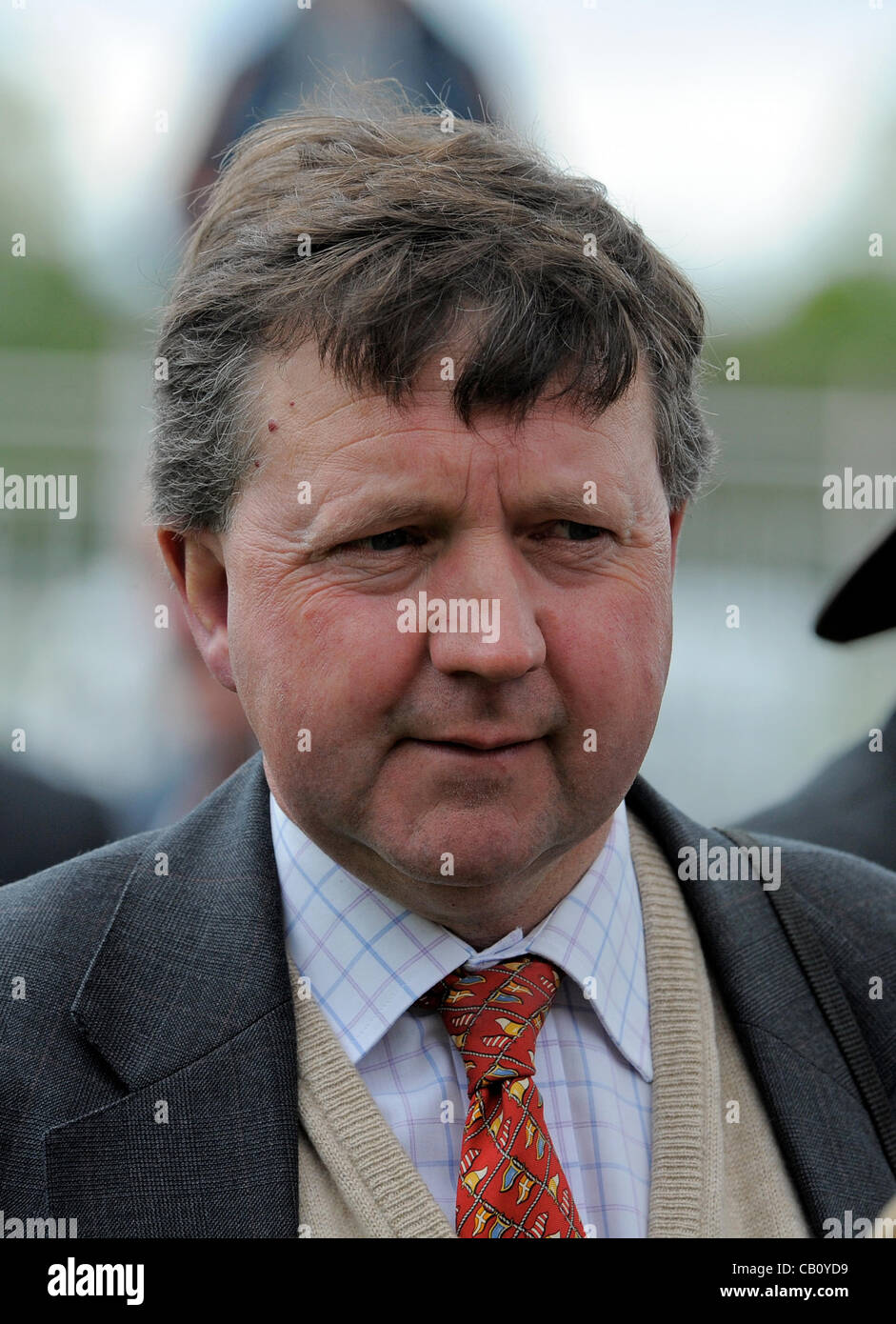 TIM EASTERBY TRAINER YORK RACECOURSE YORK ENGLAND 16 May 2012 Stock ...