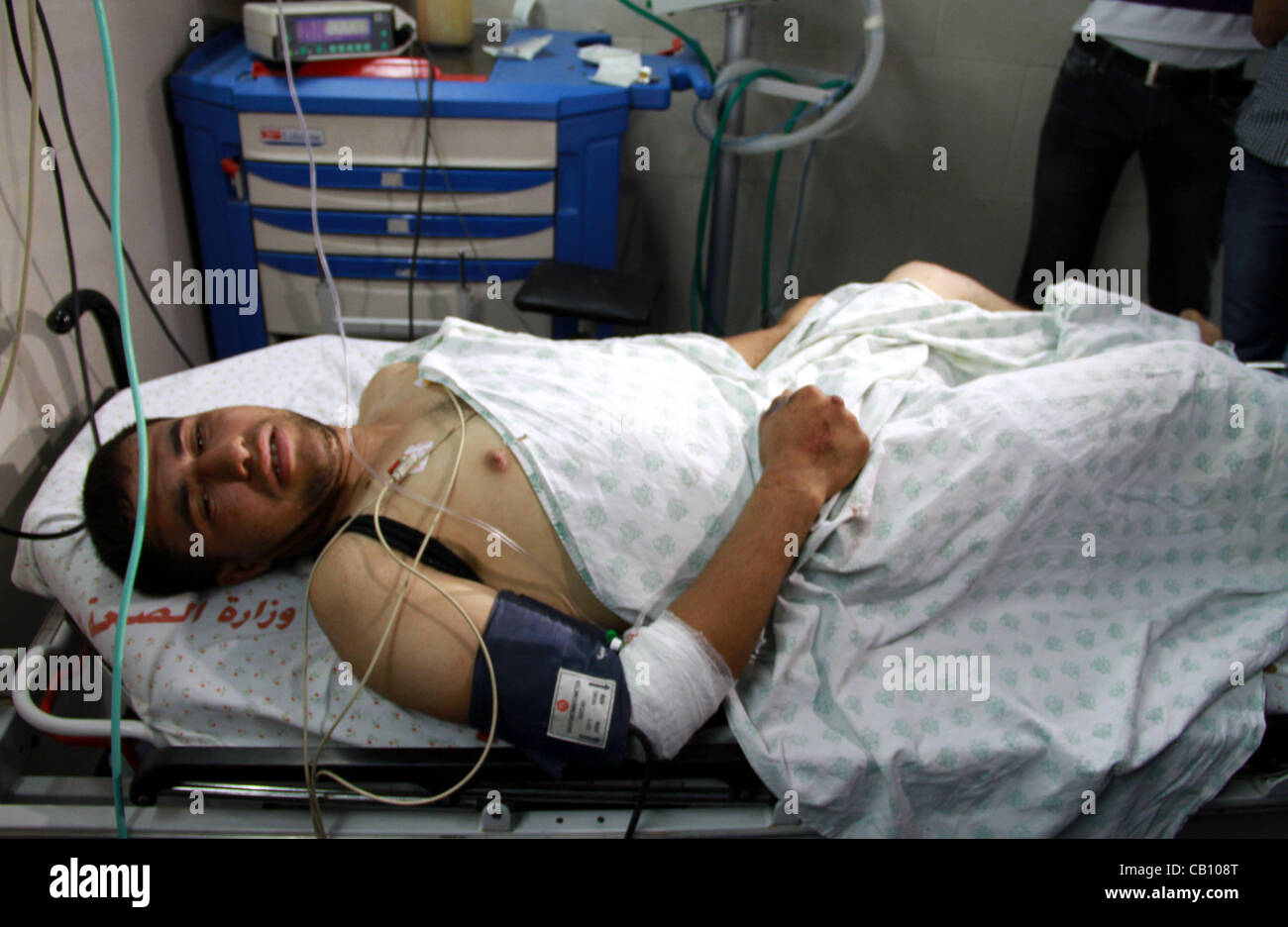 Gaza City, Gaza Strip, Palestinian Territory - Palestinian medics ...