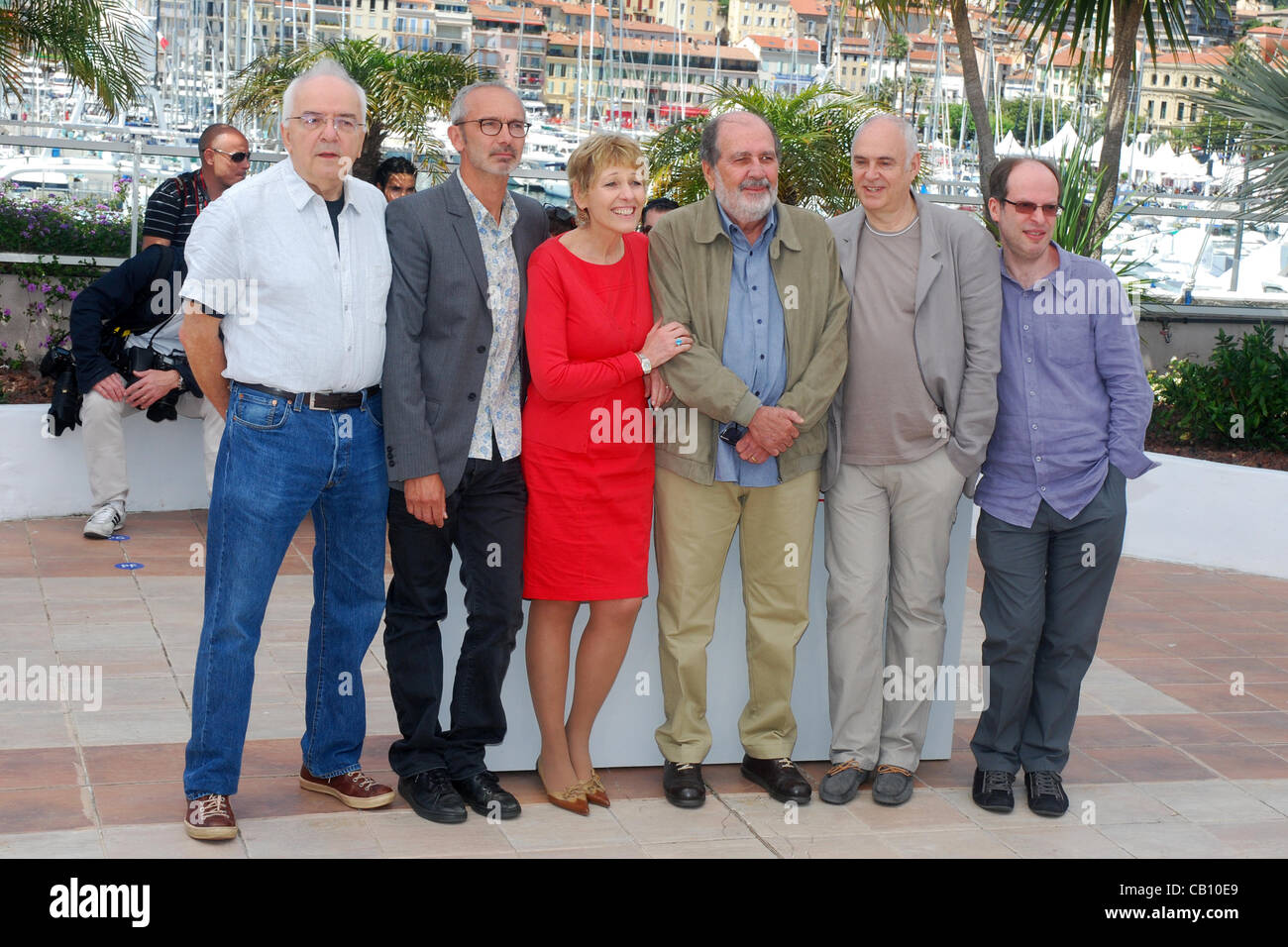 May 16, 2012 - Cannes, France - CANNES, FRANCE - MAY 17: Jury members ...