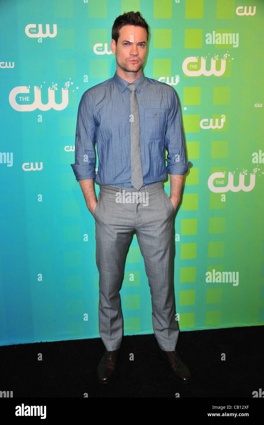 Shane West at arrivals for The CW Network Upfronts Presentation 2012 ...