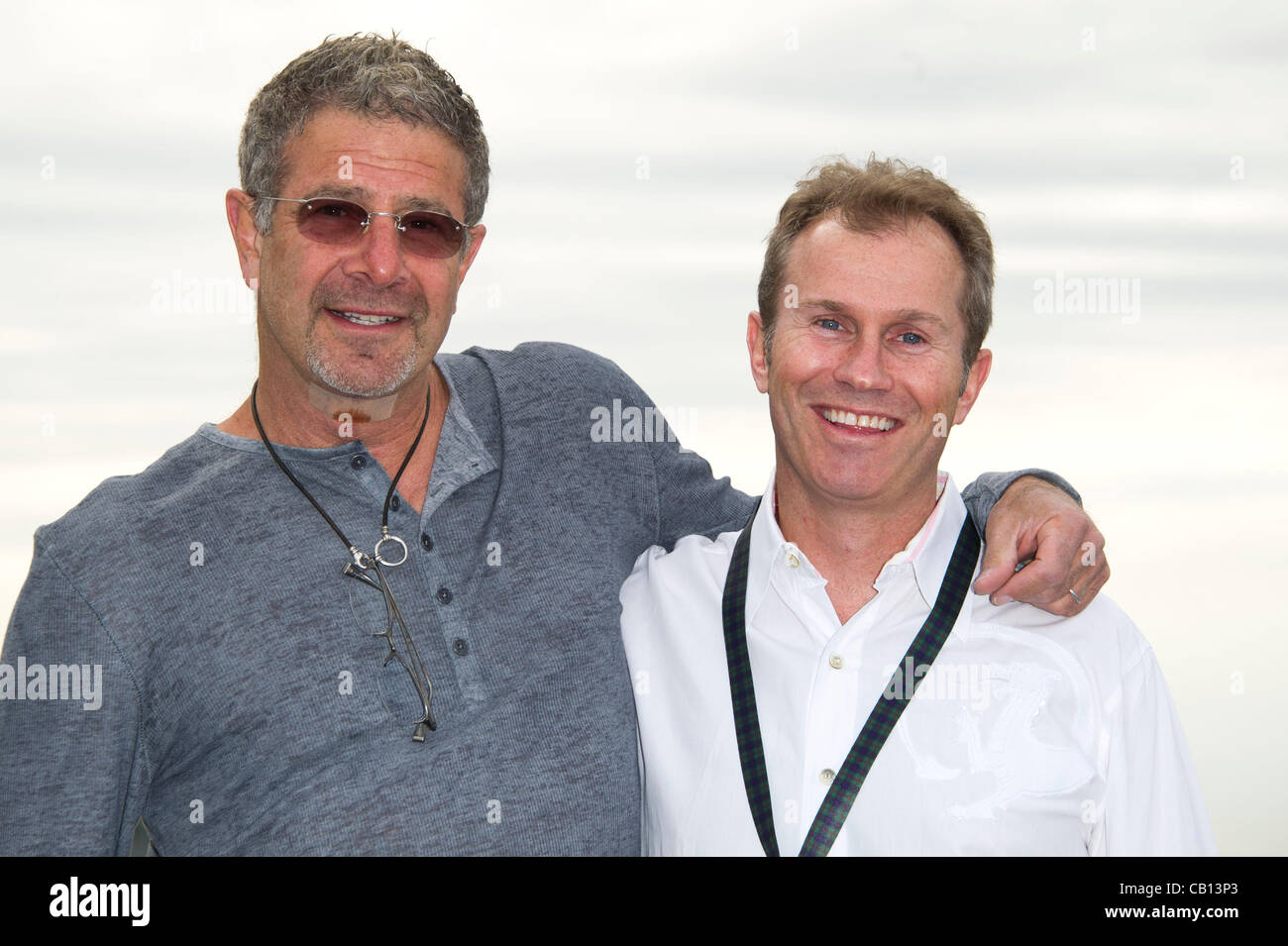 L-R: Gil Yunger (Director) & Andrew Lazar (Producer) at photocall for ...