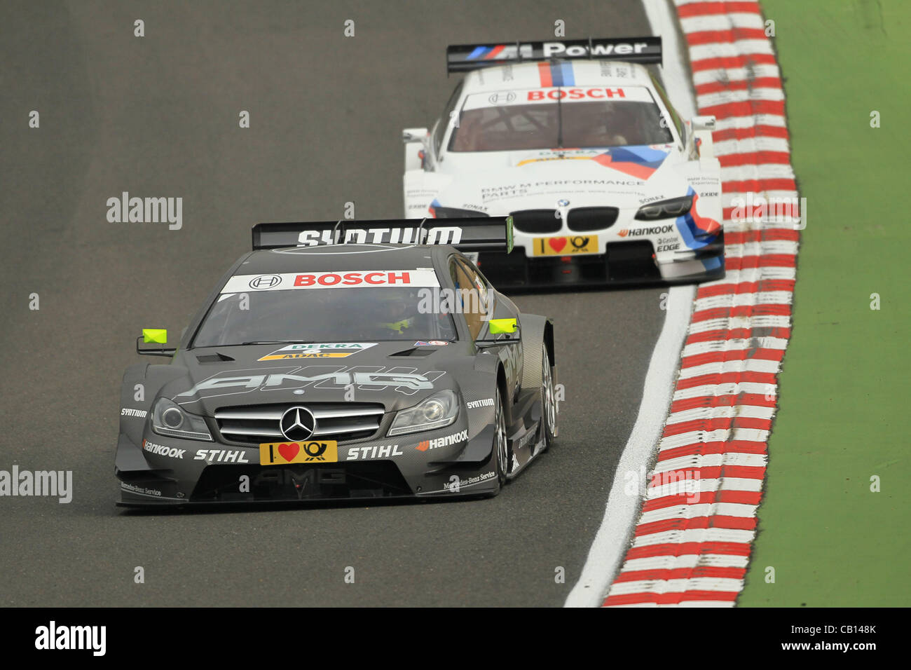 18.05.2012 Brands Hatch, England. DTM Touring Cars. Ralf Schumacher ...