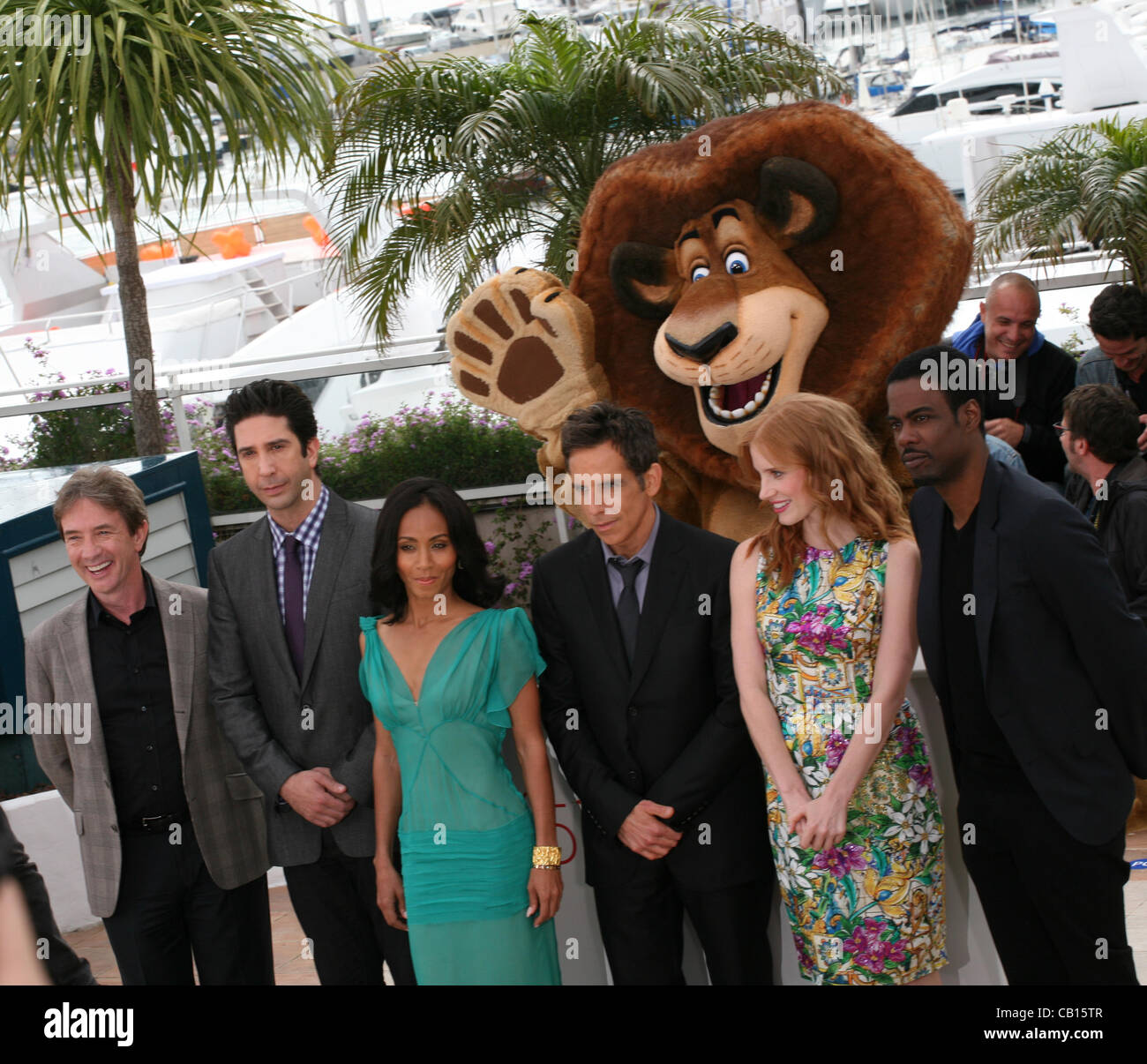 Martin short jada pinkett smith chris rock madagascar 3 hi-res stock ...