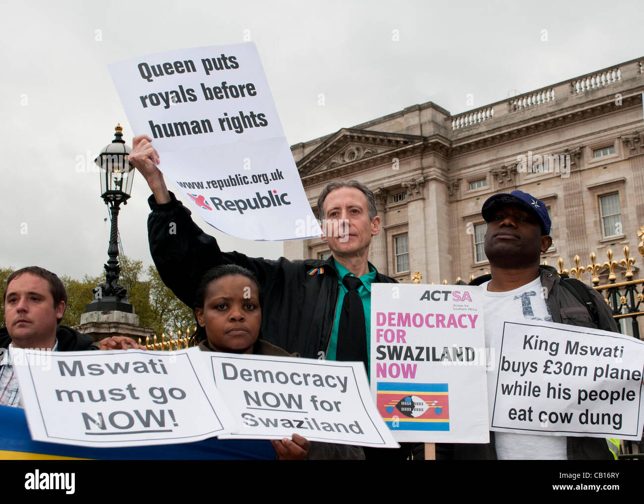 London, UK. 18/05/12. Human rights activist, Peter Tatchell at a ...