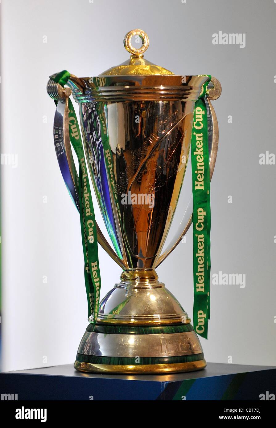Heineken cup trophy hi-res stock photography and images - Alamy