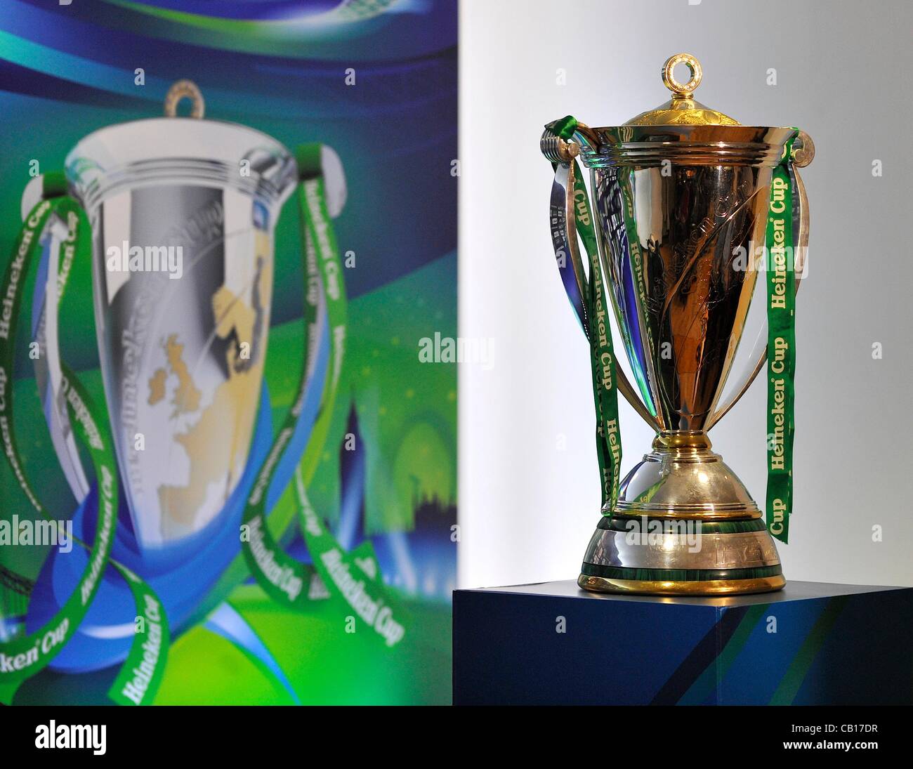 Heineken cup trophy hi-res stock photography and images - Alamy
