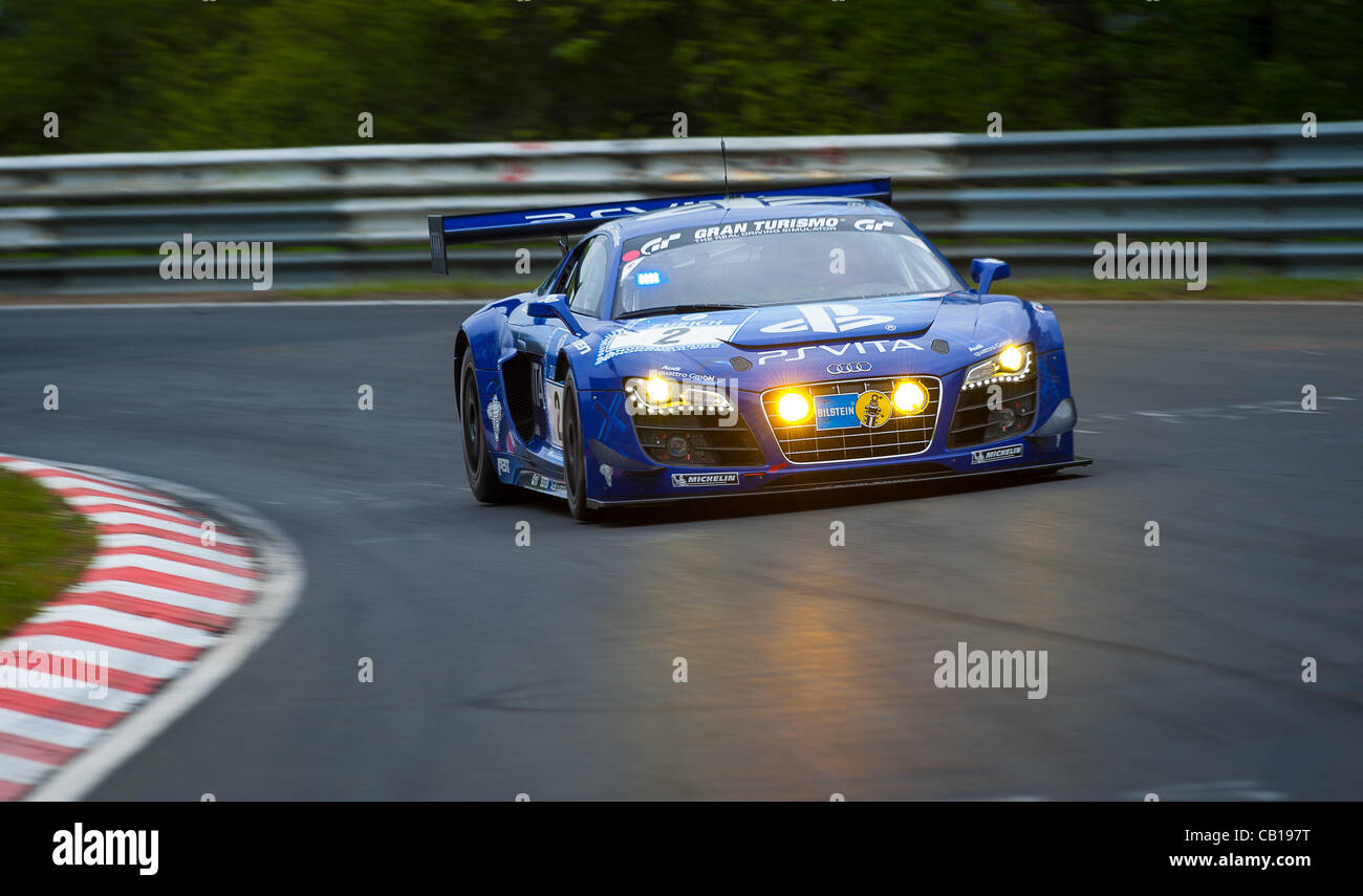 Marcel Fassler (SWI) / Christopher Mies (GER) / Rene Rast (GER) / Frank ...