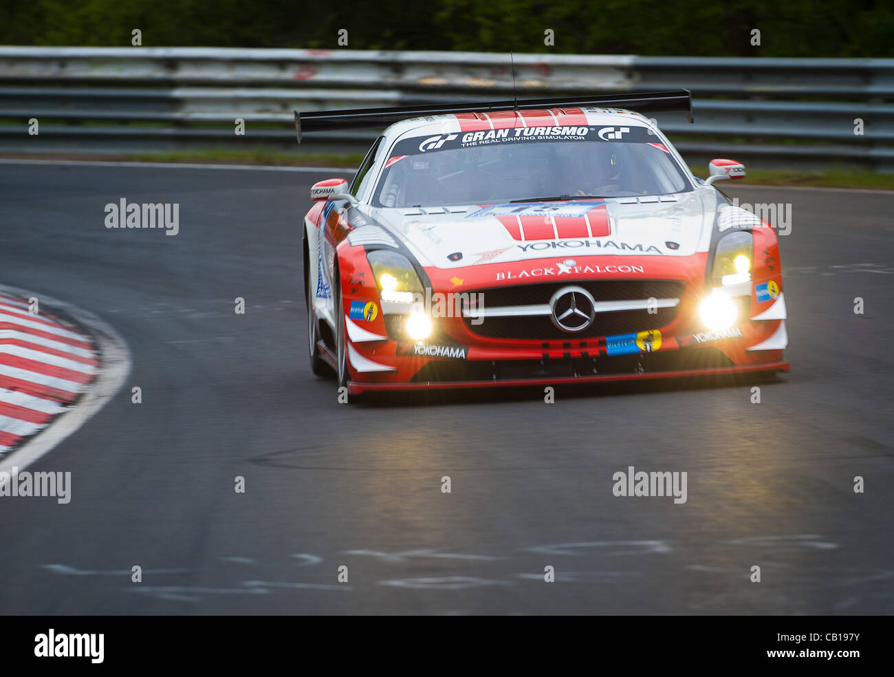 Manuel Metzger (GER) / Ralf Schall (GER) driving the #15 SP9-GT3 Black ...